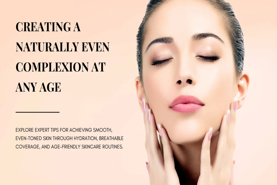 How to Create a Naturally Even Complexion at Any Age
